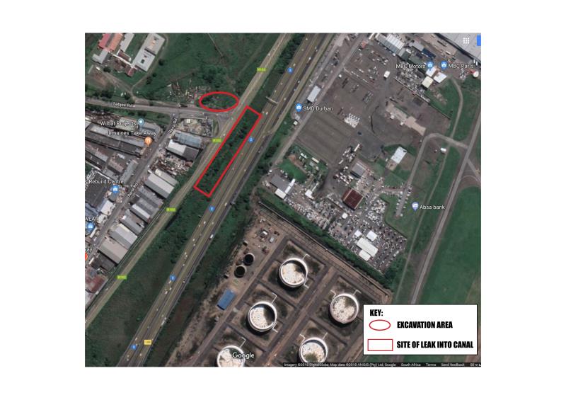 BREAKING NEWS: Defective Sasol tank farm pipeline leaks into Isipingo ...